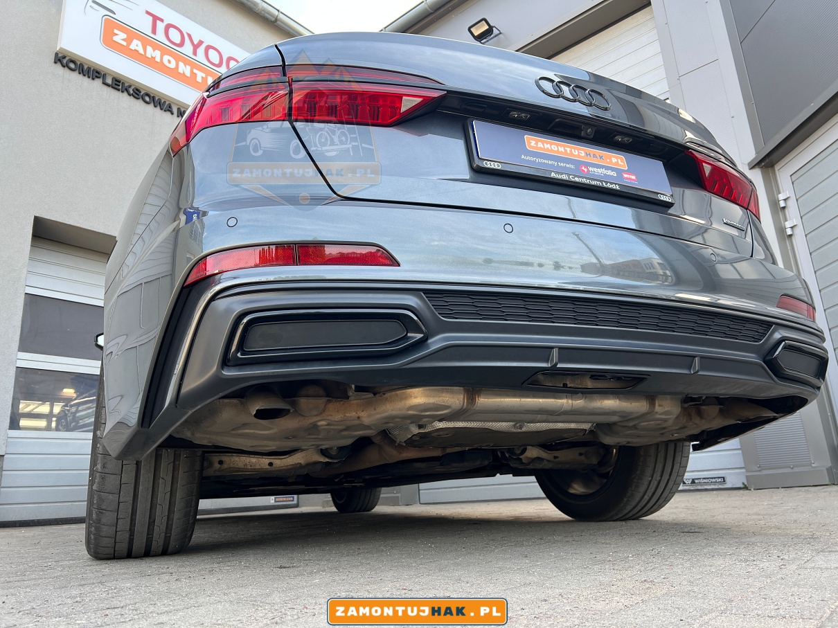 Montaż haka holowniczego Audi A6 C8 na terenie Poznania? ASO Westfalia ...