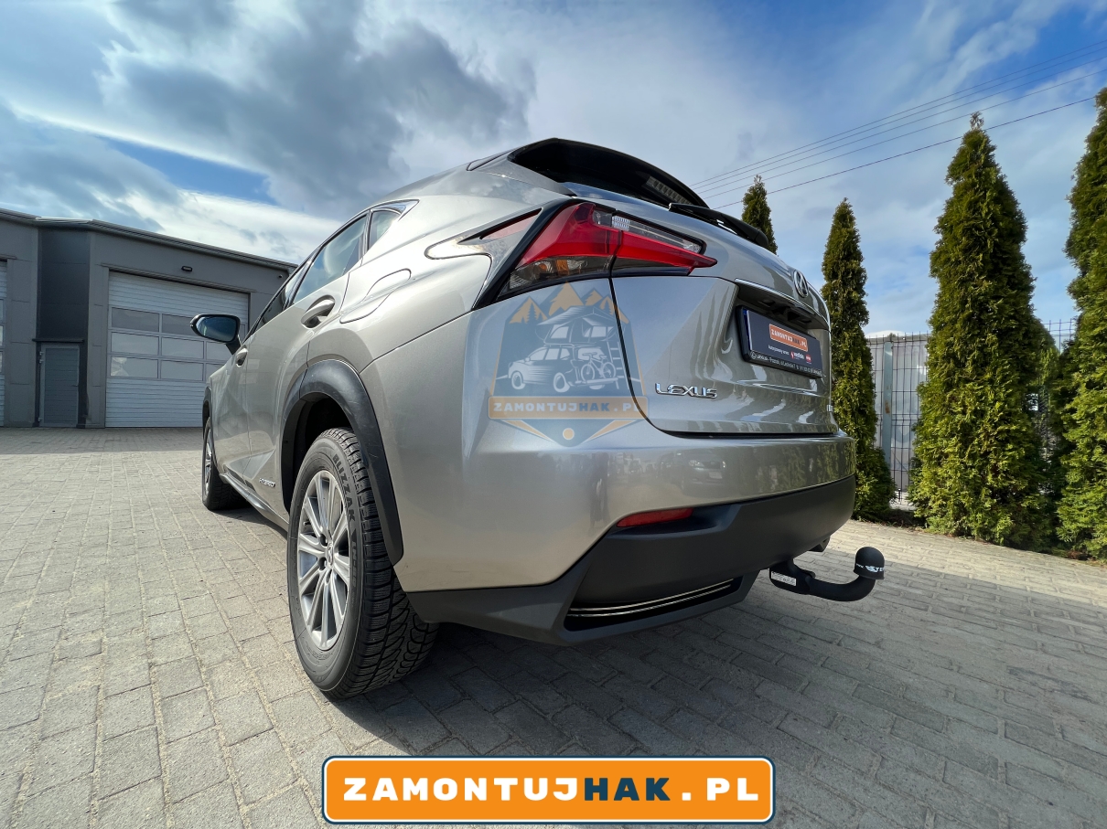 Montaż haka holowniczego Lexus NX 300h Steinhof - zamontujhak.pl